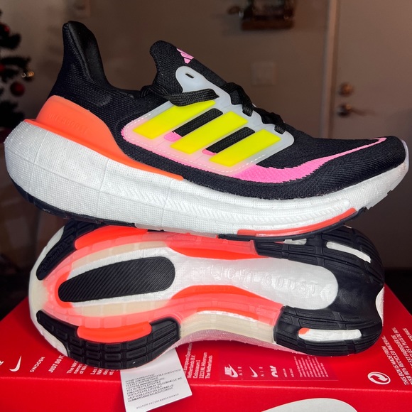 adidas | Shoes | Rare Adidas Ultraboost Light 23 Black Pink Hq6346 ...